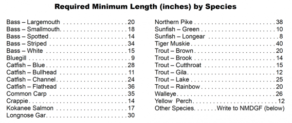 New Mexico Master Angler - NMDGF