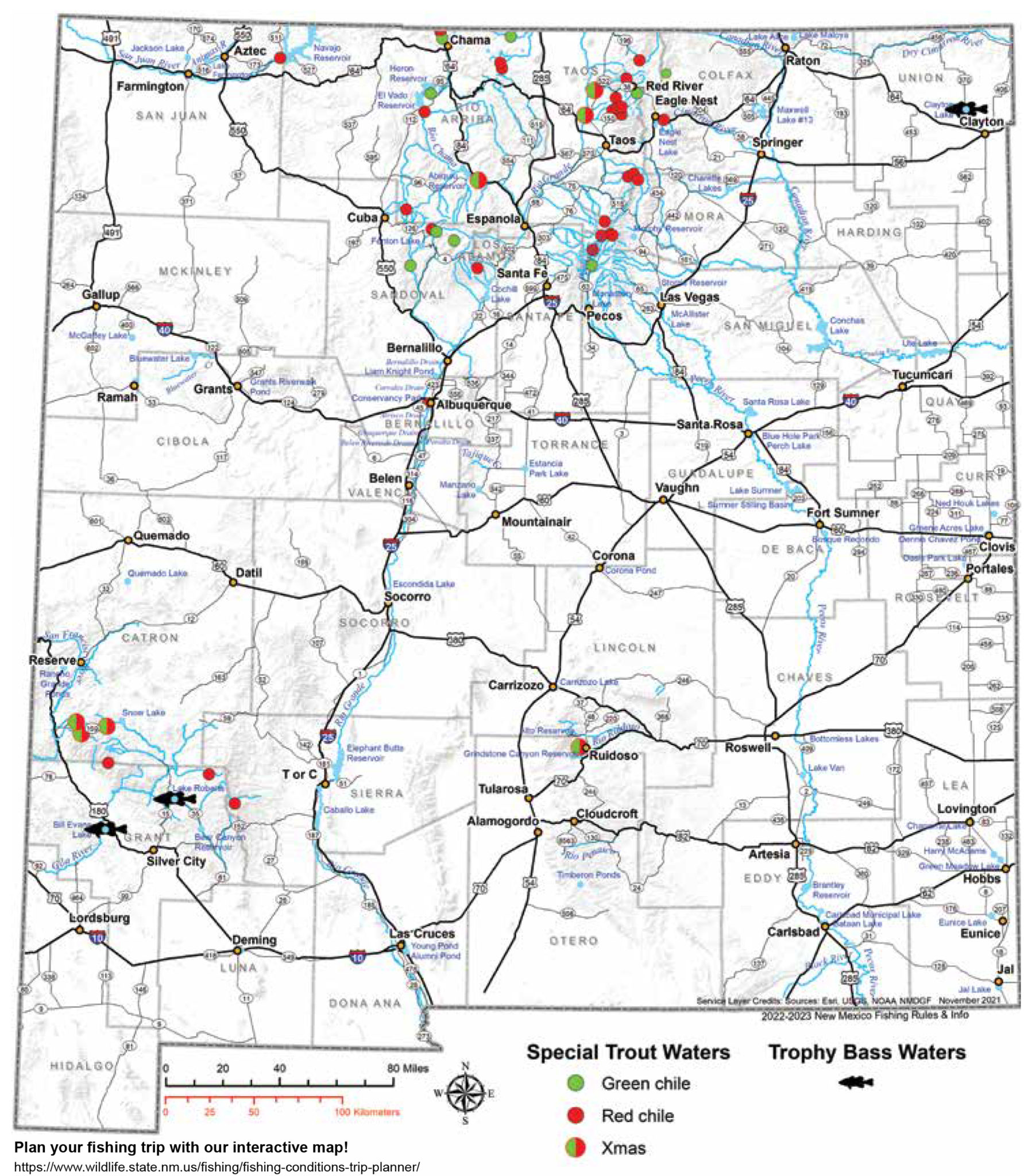 Water Access & Maps - NMDGF